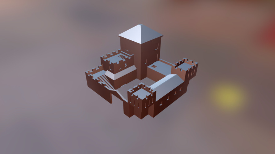 Mini Castle - 3D model by SteveBaesel [b74cdd5] - Sketchfab