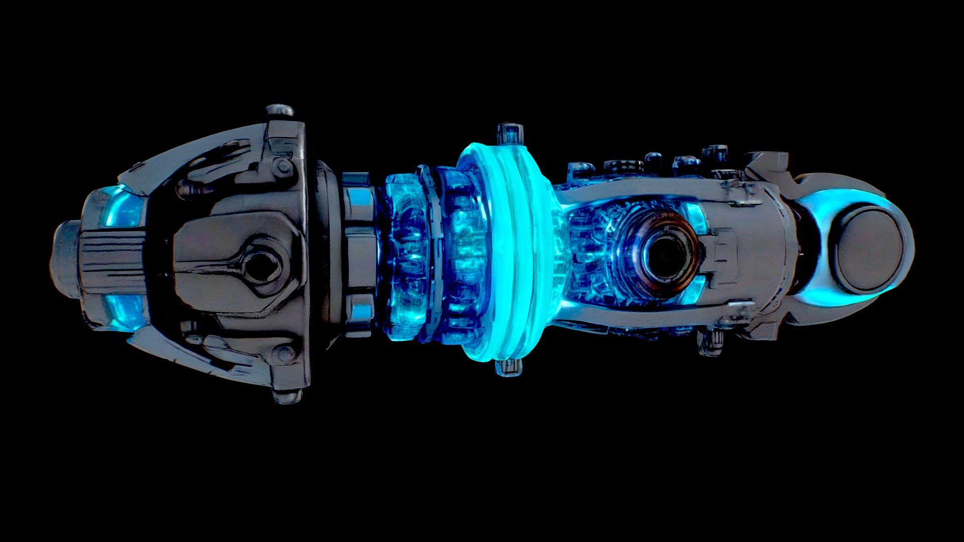 Scifi engine turbo spaceship - Download Free 3D model by 3dUVpro ...