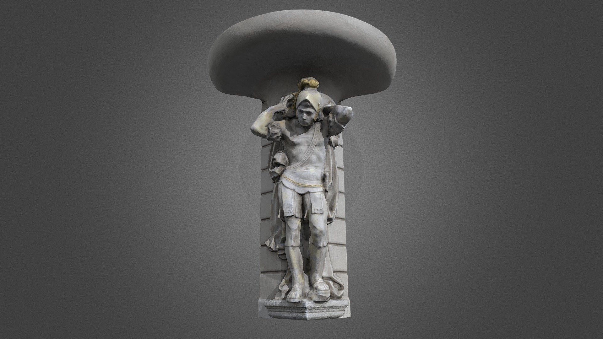 Atlante, „Dům U Zlatého slona“, Praha - 3D model by Héctor Fonseca ...