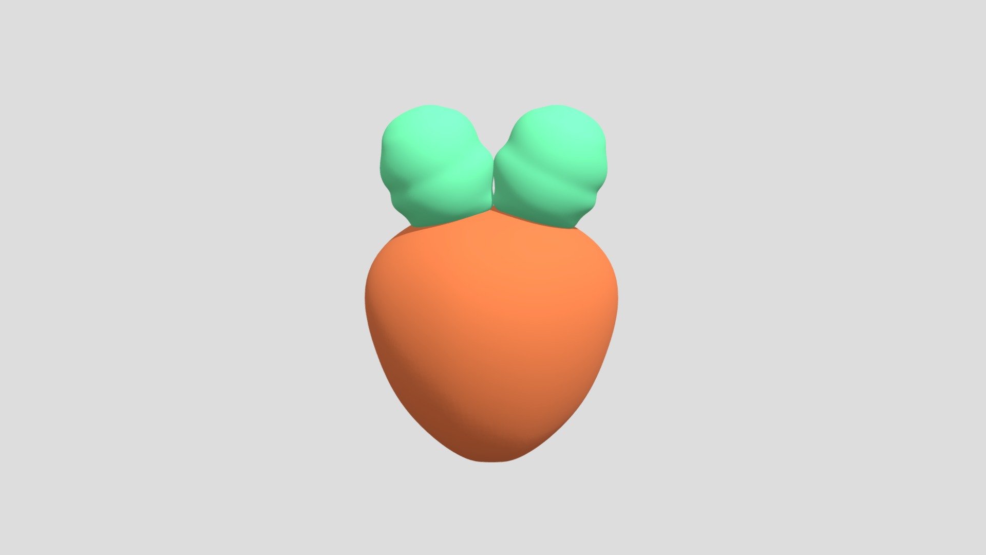 carrot lowpoly - 3D model by egart16 [b7503f3] - Sketchfab