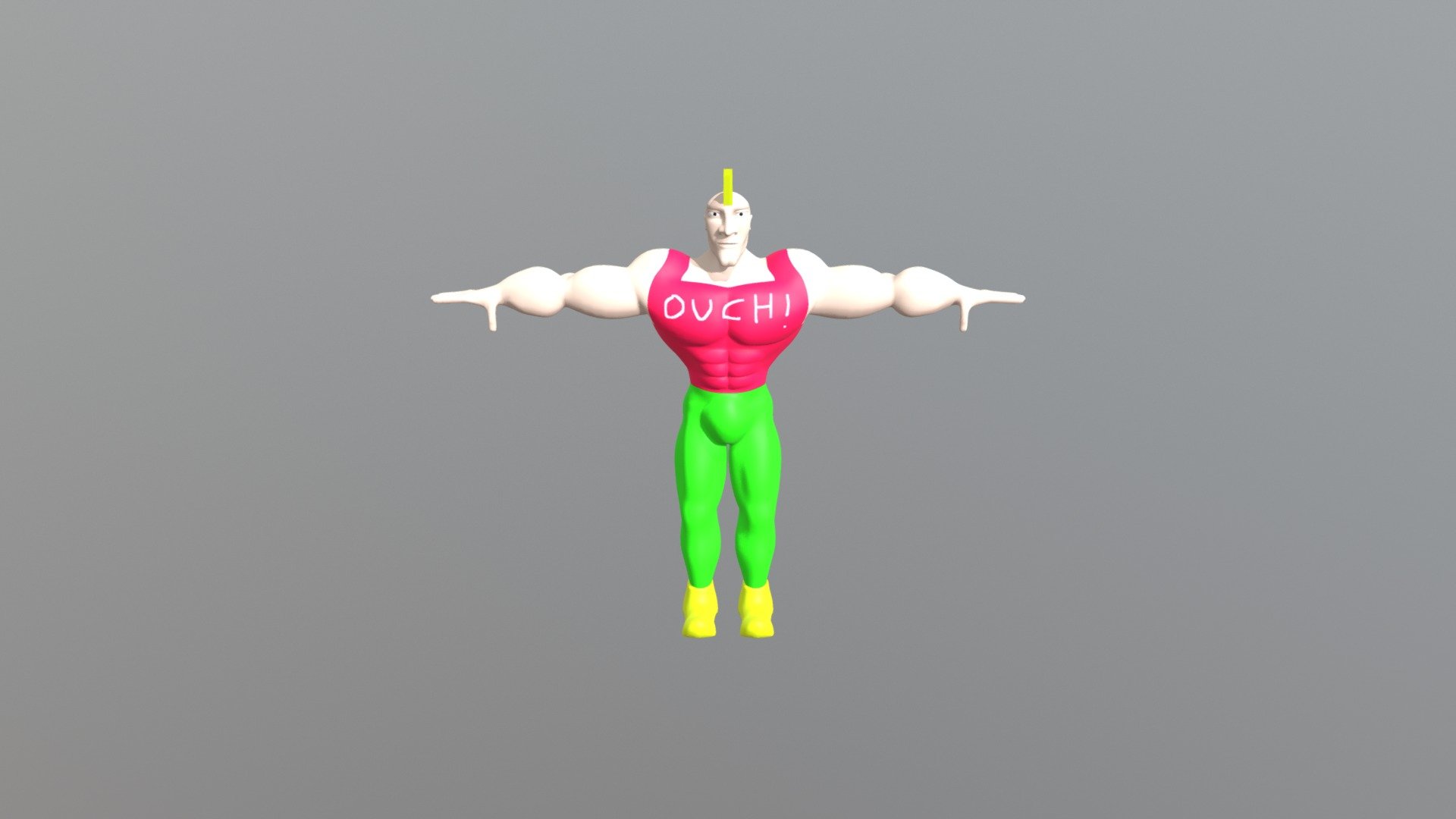 Chad - large proportions - Download Free 3D model by rybreads [b752ffd ...