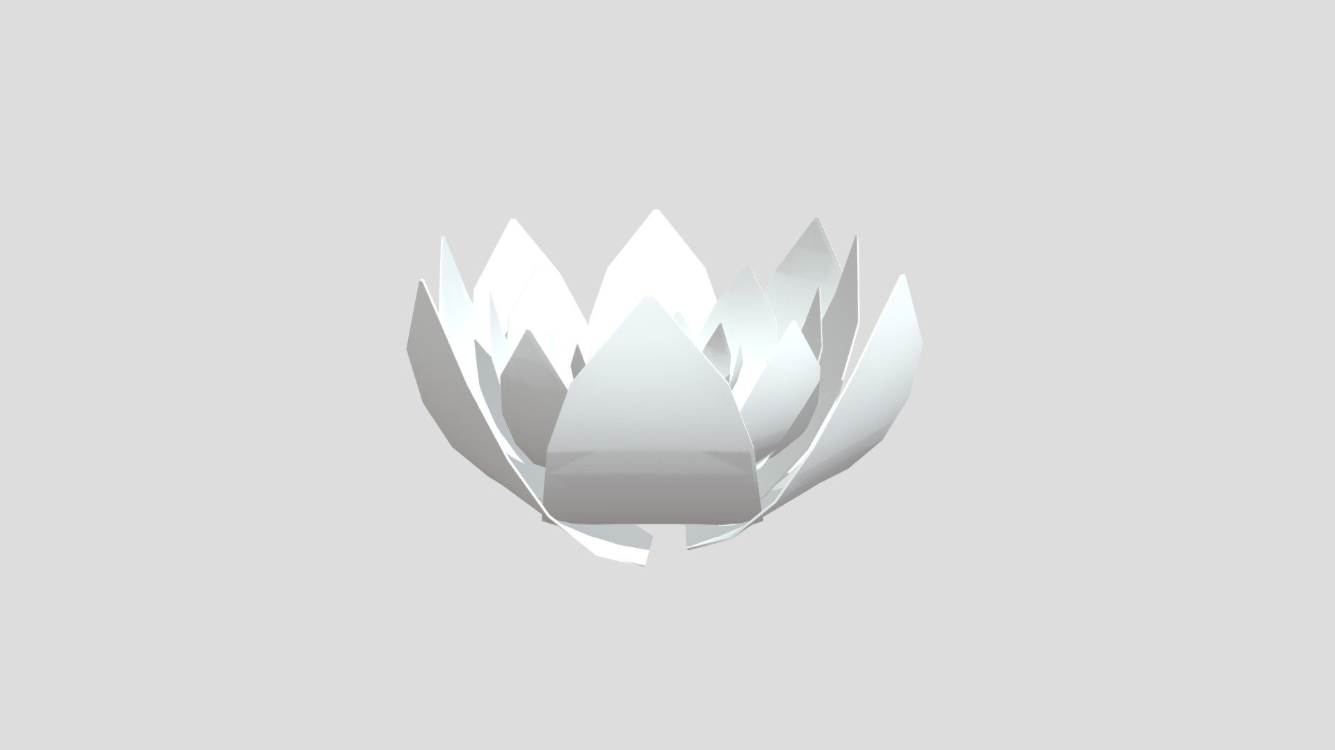 Flor De Loto - 3D model by krinis.vanyelis [b753759] - Sketchfab