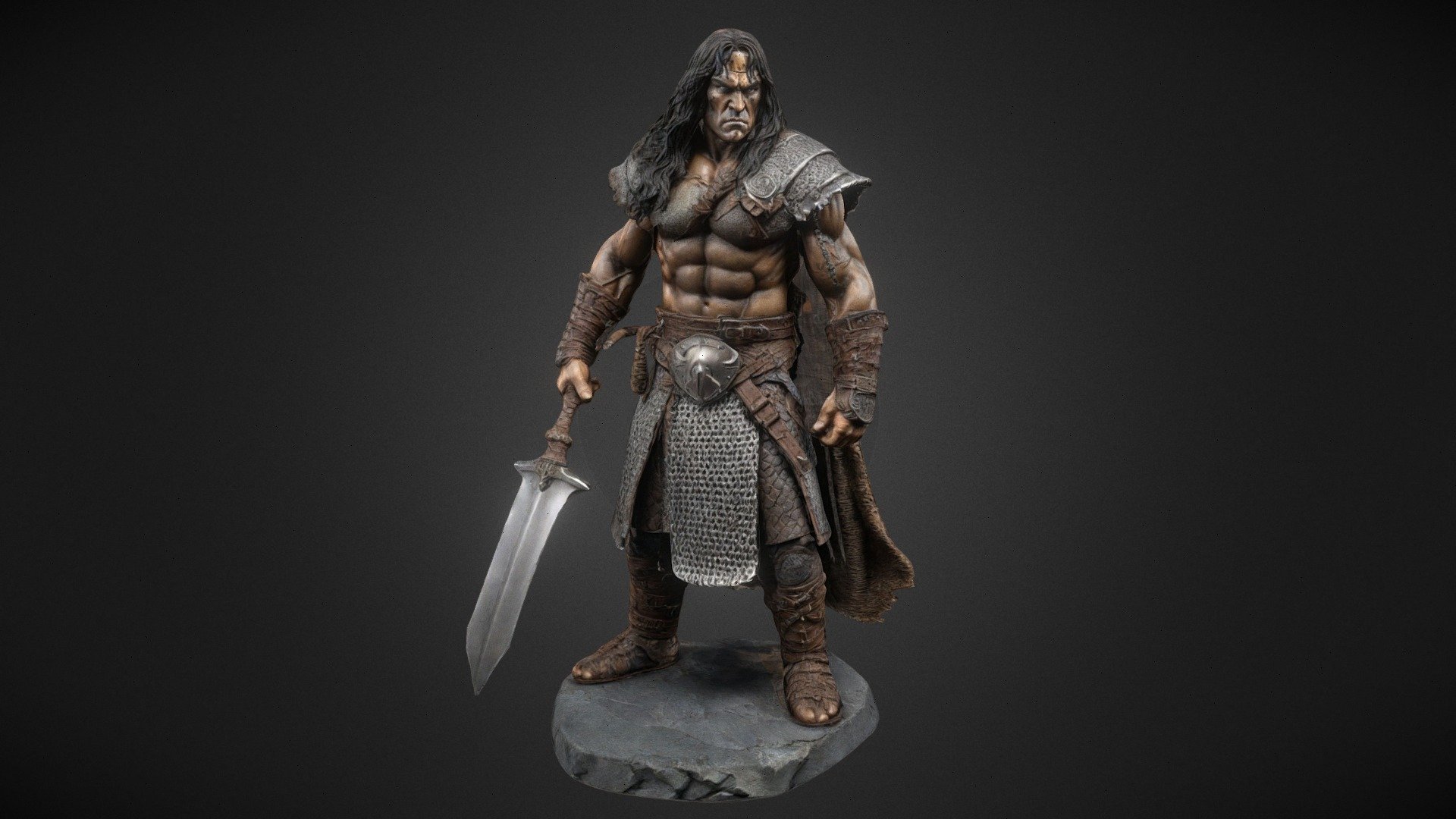 Conan the Barbarian - 3D model by klava88 [b754439] - Sketchfab