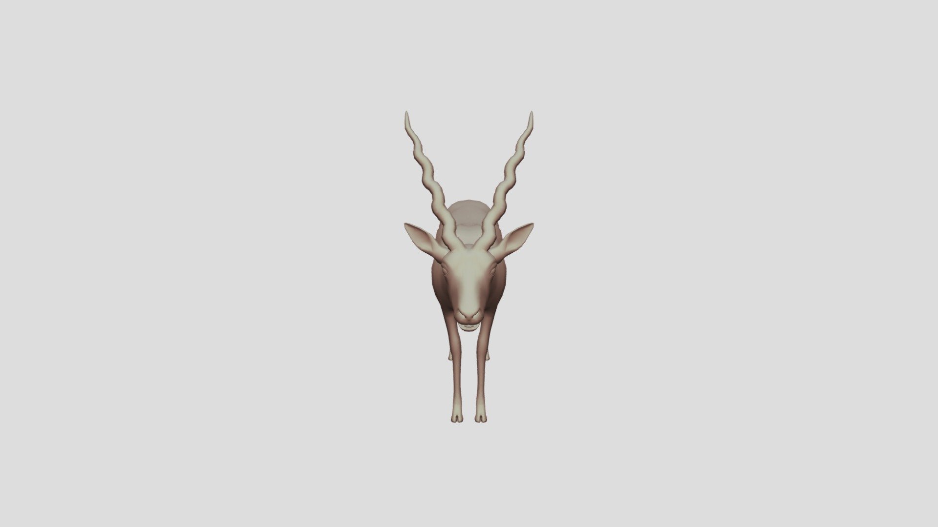 Black Buck Male - 3D model by gabywolf [b754b93] - Sketchfab