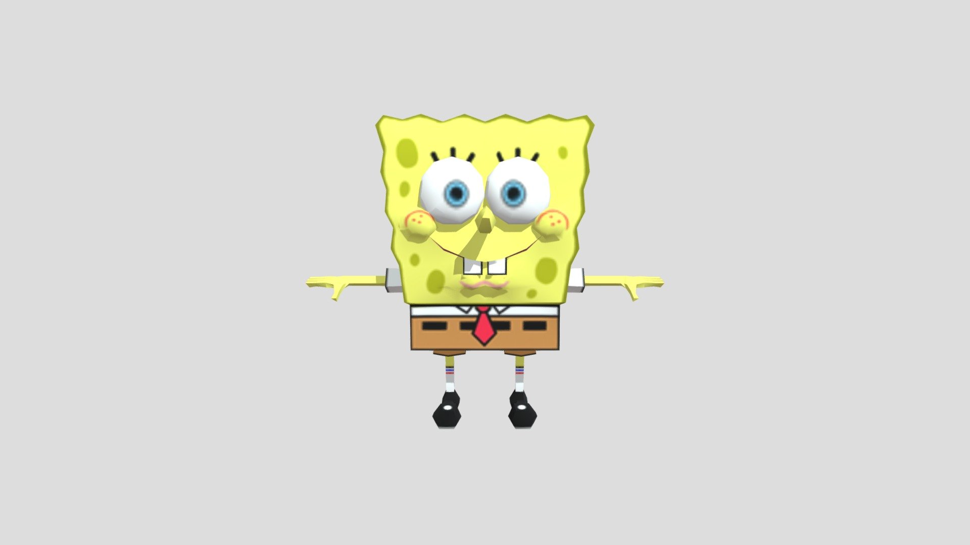 PC Computer - SpongeBob SquarePants Employee of - Download Free 3D ...