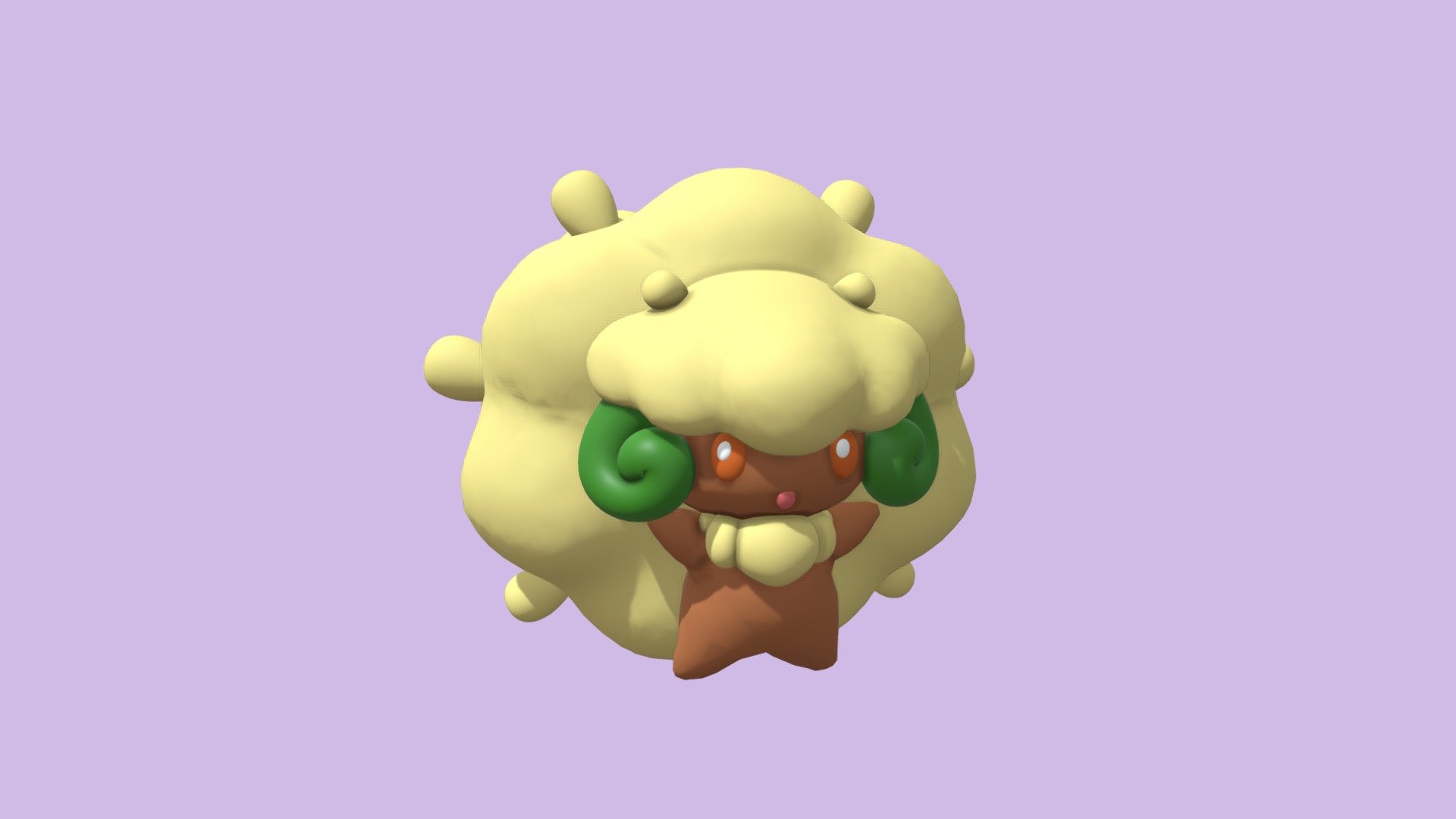whimsicott - 3D model by Ulrik_Selvik (@Nemi66) [b757105] - Sketchfab