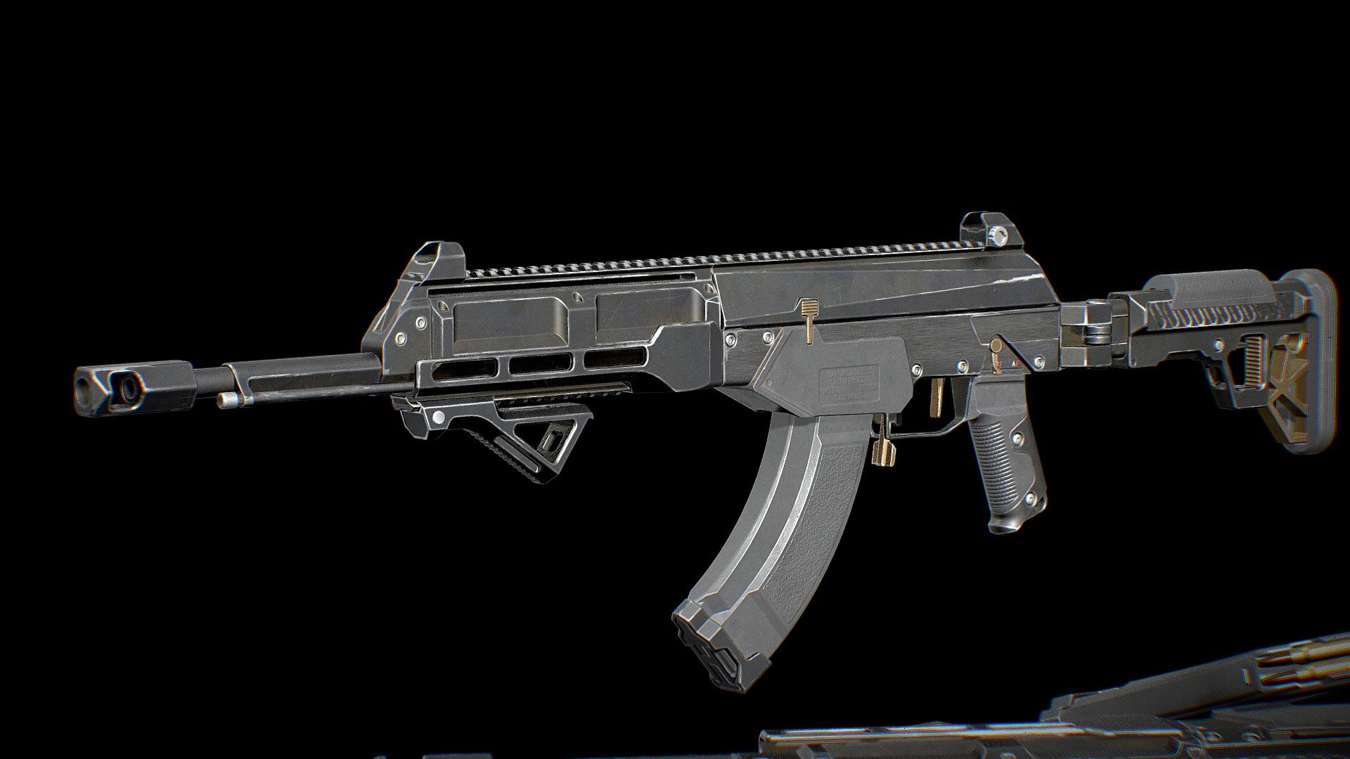 [AKX] Sci-fi AK Concept - Download Free 3D model by Diamonddogkz ...