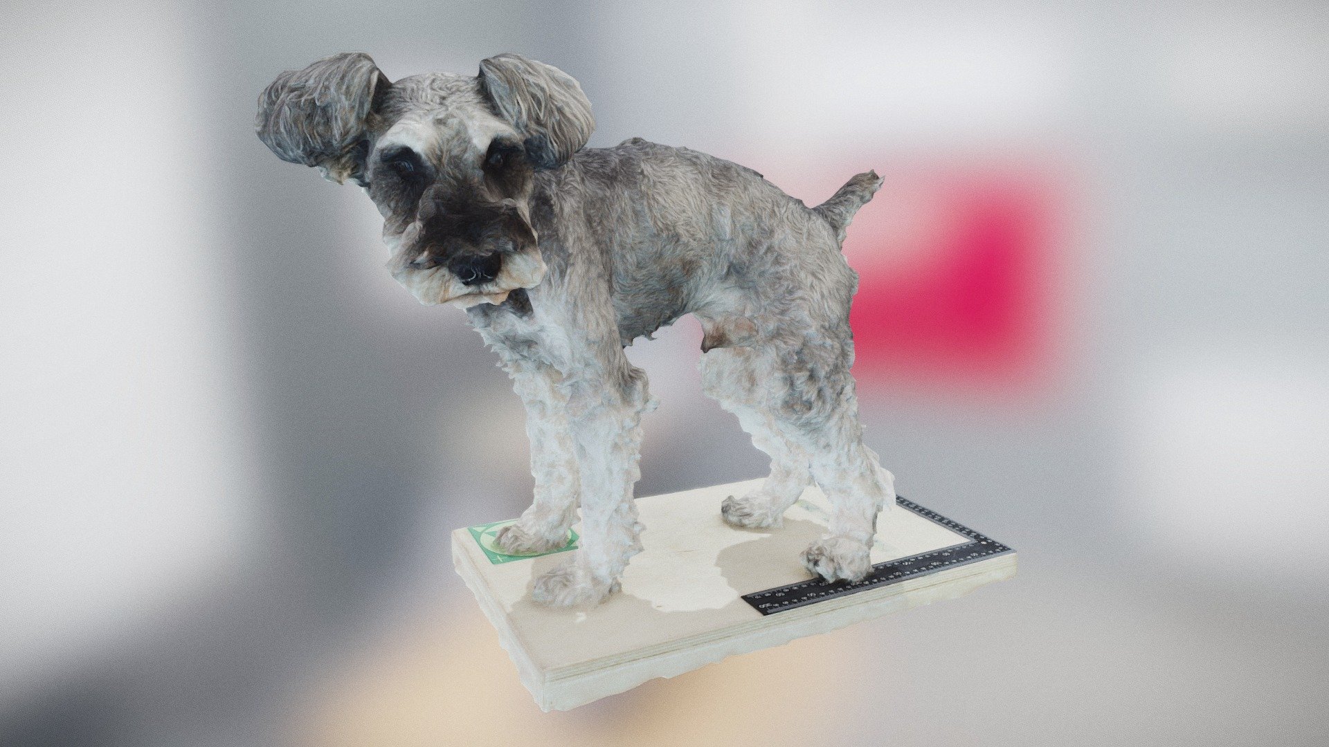 "dog" scan sample 01 (Raw mesh) - 3D model by 3D scan studio "iris ...