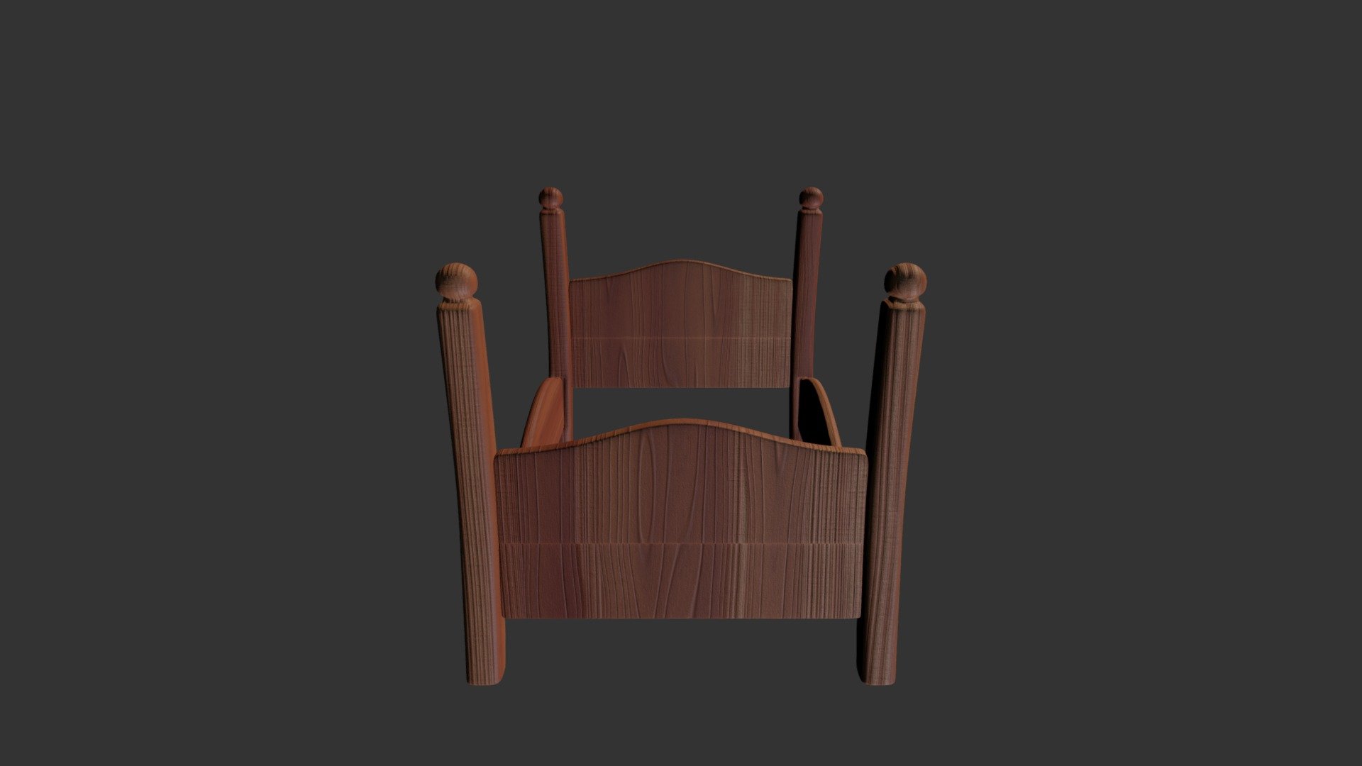Stylized_Bed - 3D model by kkashyap [b75c9a1] - Sketchfab