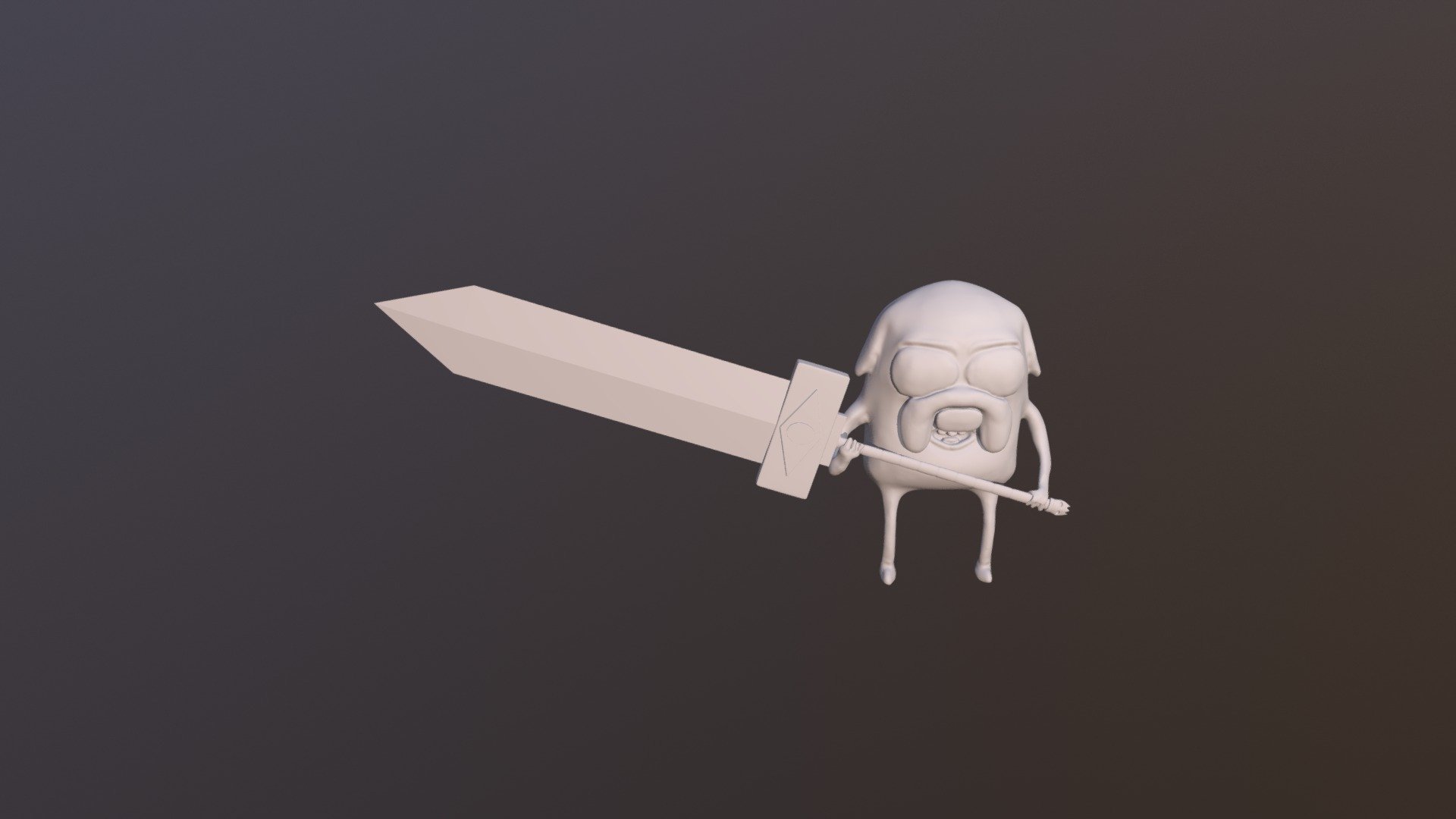 Sculpt January || Adventure::Jake Adventure time - 3D model by fat7893 ...