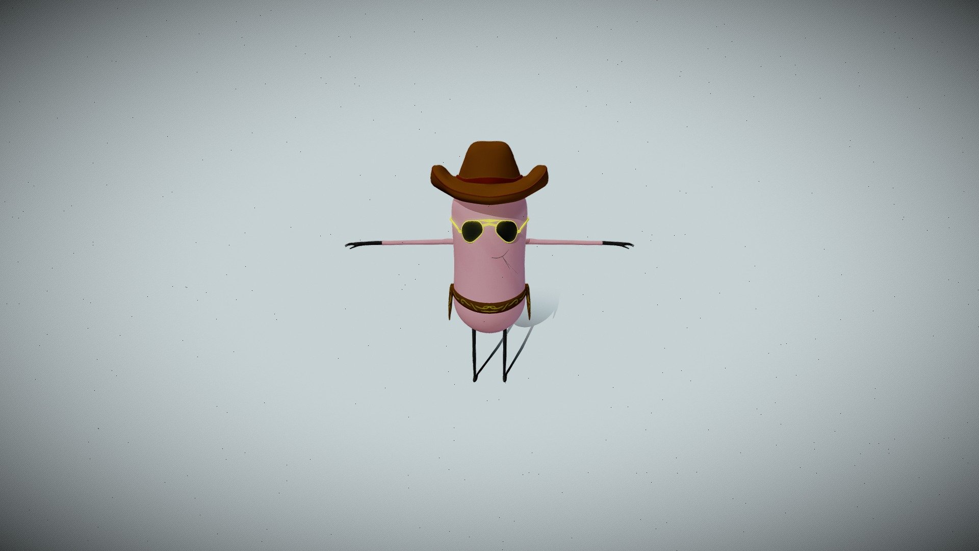 Sausage Man - Download Free 3D model by Palafox3ero [b75d5c8] - Sketchfab