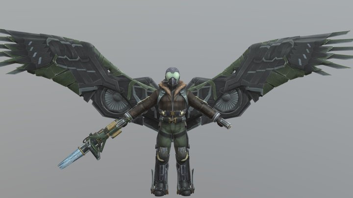 Vulture 3D models - Sketchfab