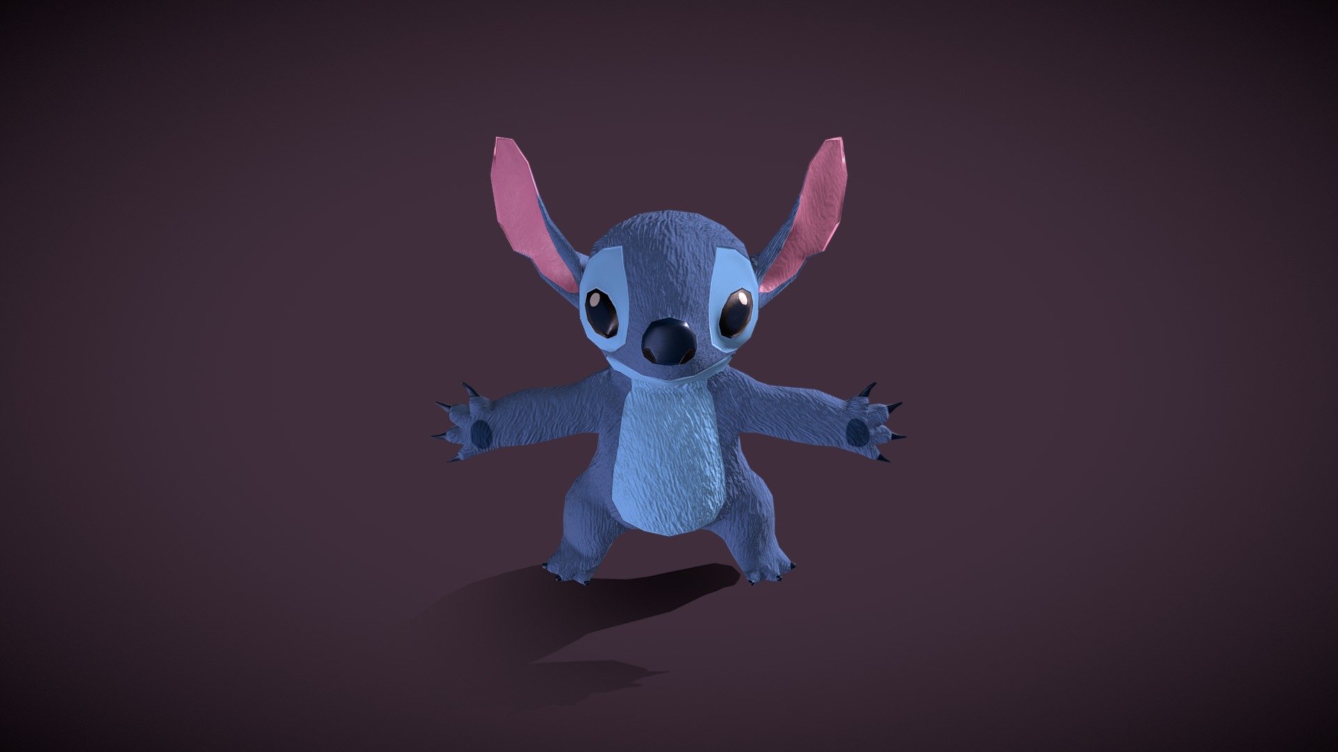 Stitch Toy Low Poly - Download Free 3D model by Priscila Cruz ...