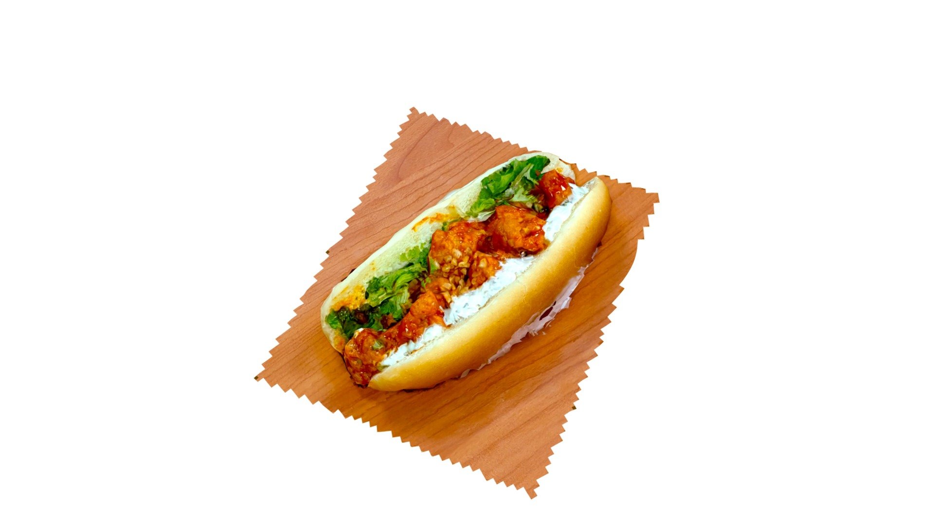 Chicken Sandwich - Download Free 3D model by floom425 [b75fad6] - Sketchfab