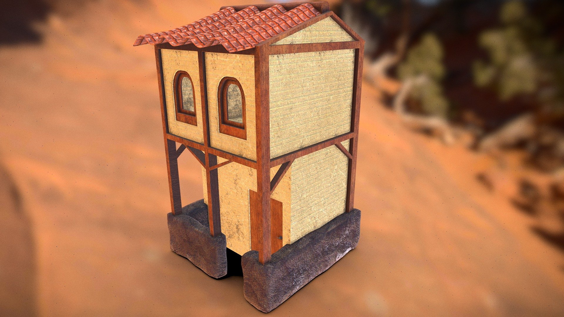House with interior - Download Free 3D model by Kelisei Ventura ...