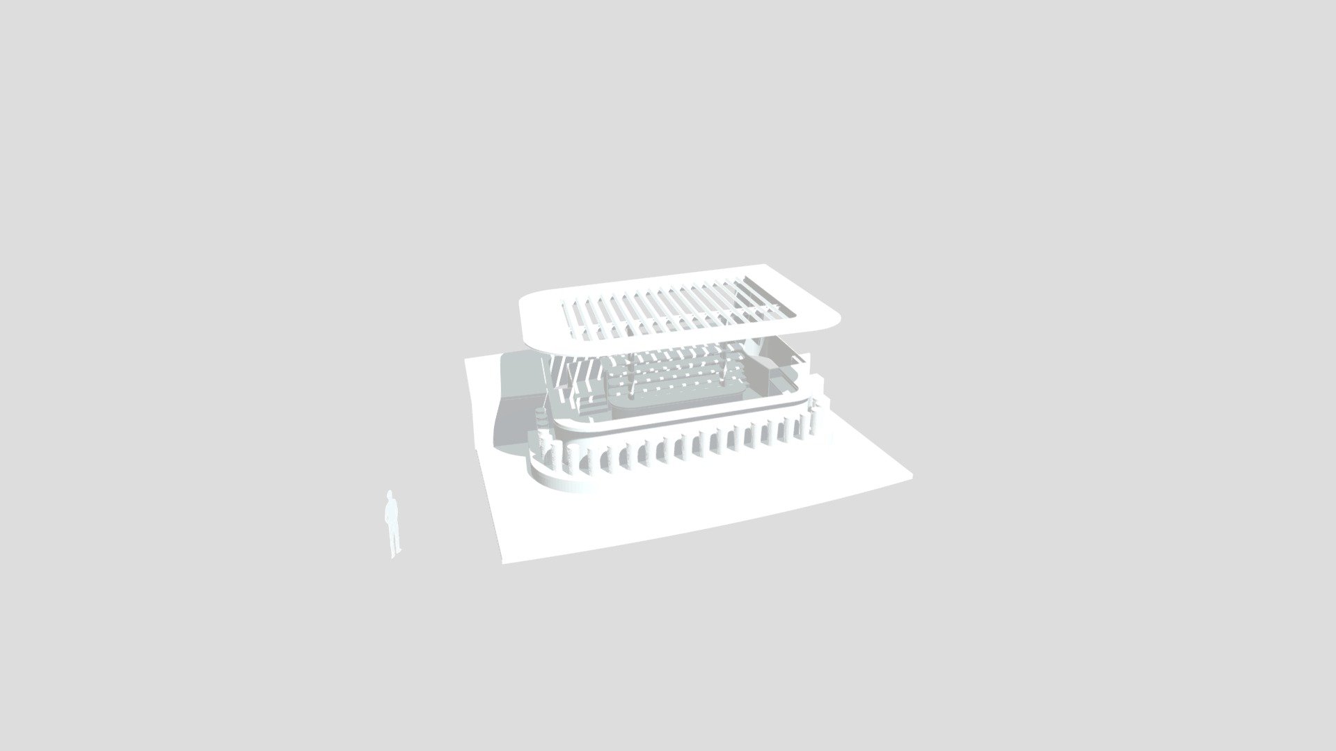 Pool Bar - 3D model by proyectospeninsula [b761202] - Sketchfab