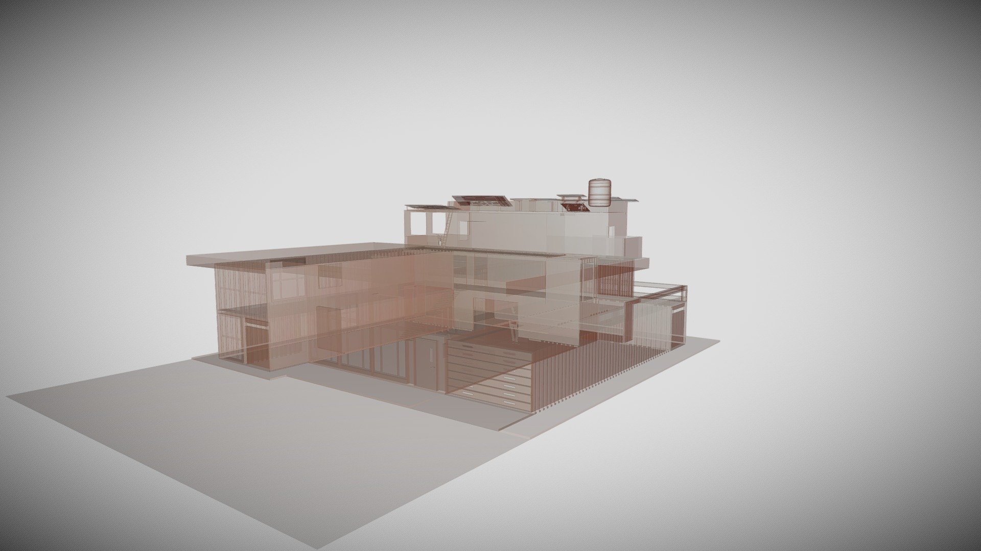SHIPPING CONTAINER LARGE HOME - Download Free 3D model by 1DigitalSmith ...
