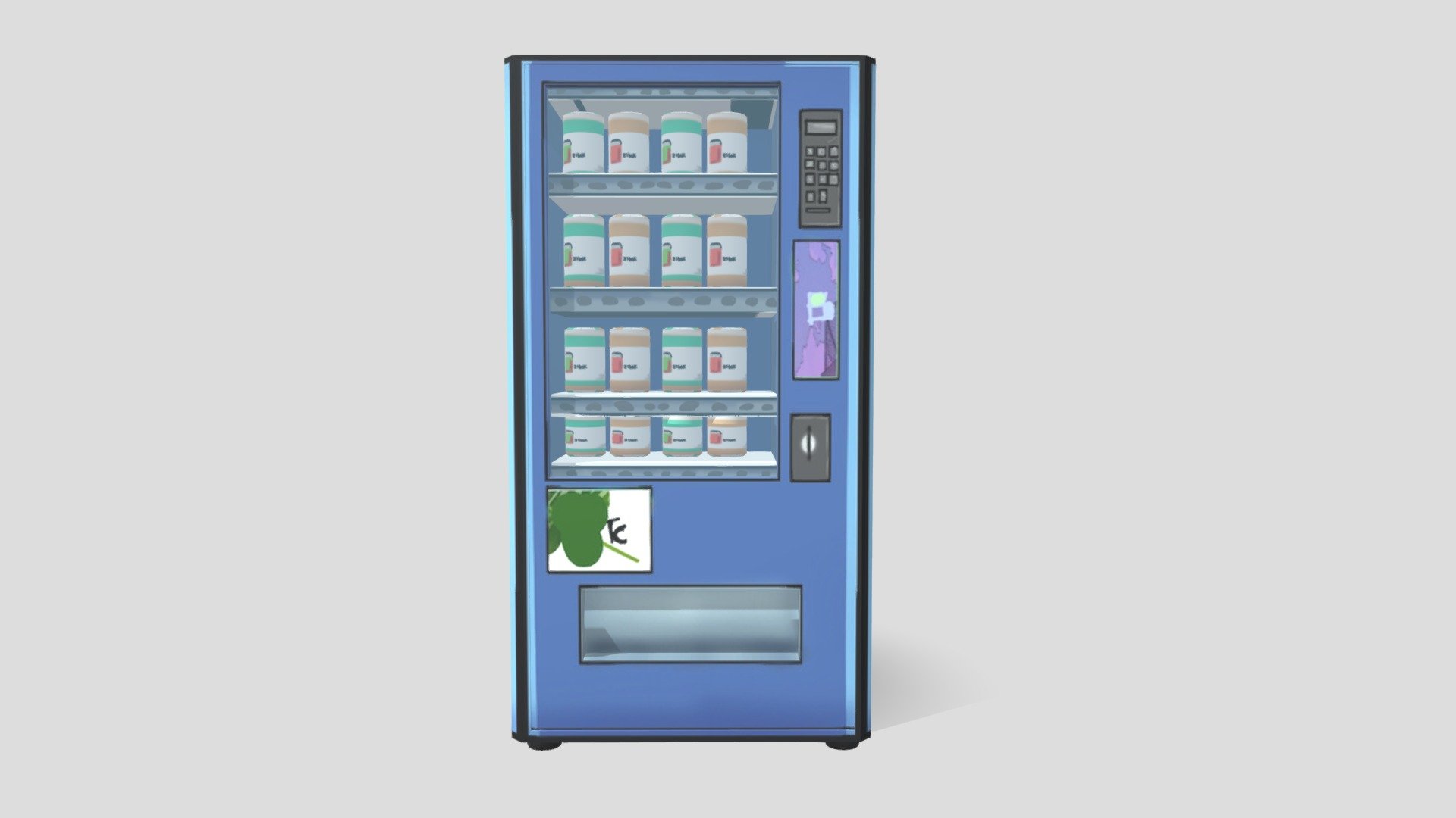 2d Wending Machine - Download Free 3D model by Tritec creation ...