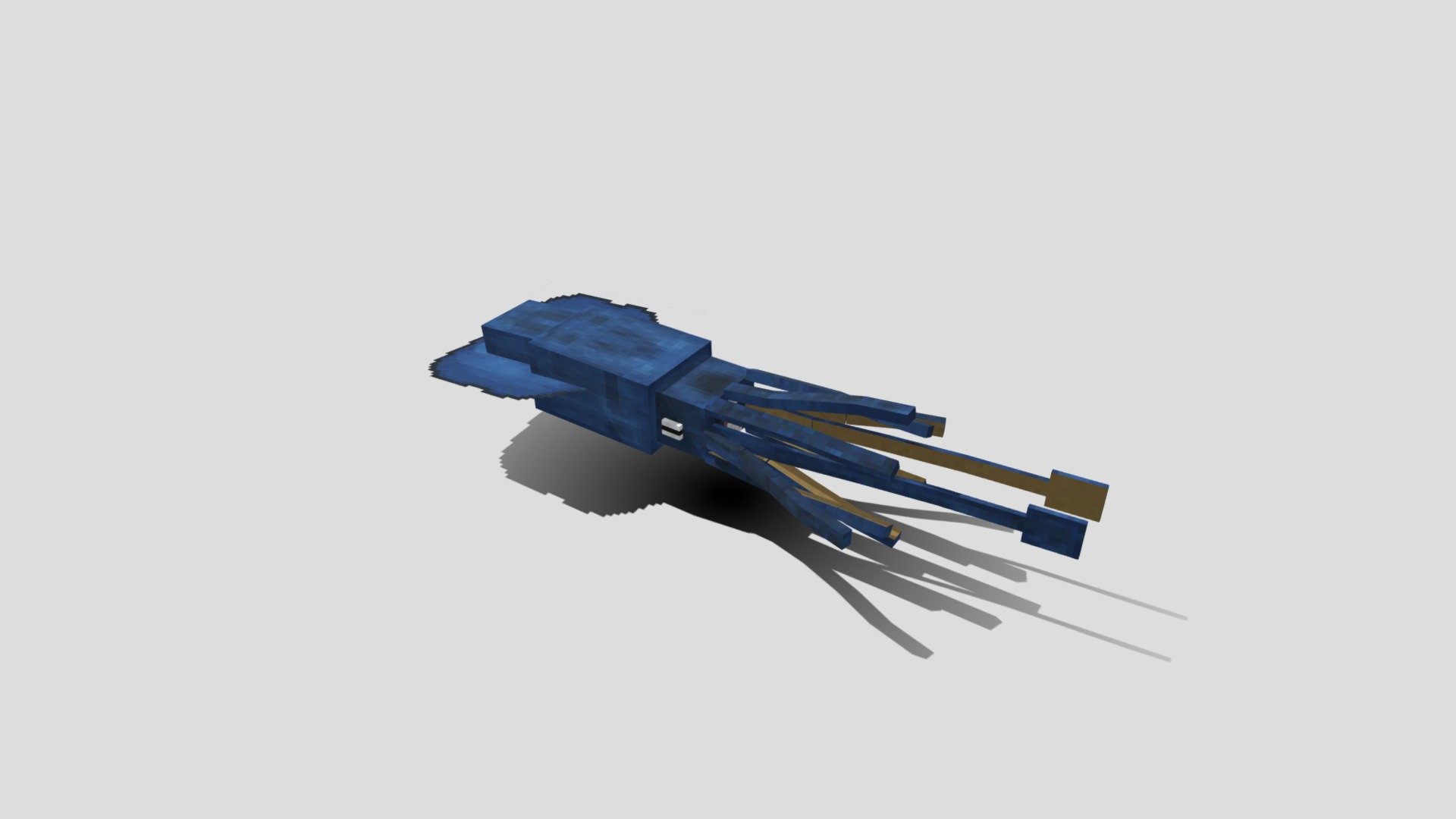 Squid [Minecraft Bedrock Model] - 3D model by Raboy (@thatraboy13 ...