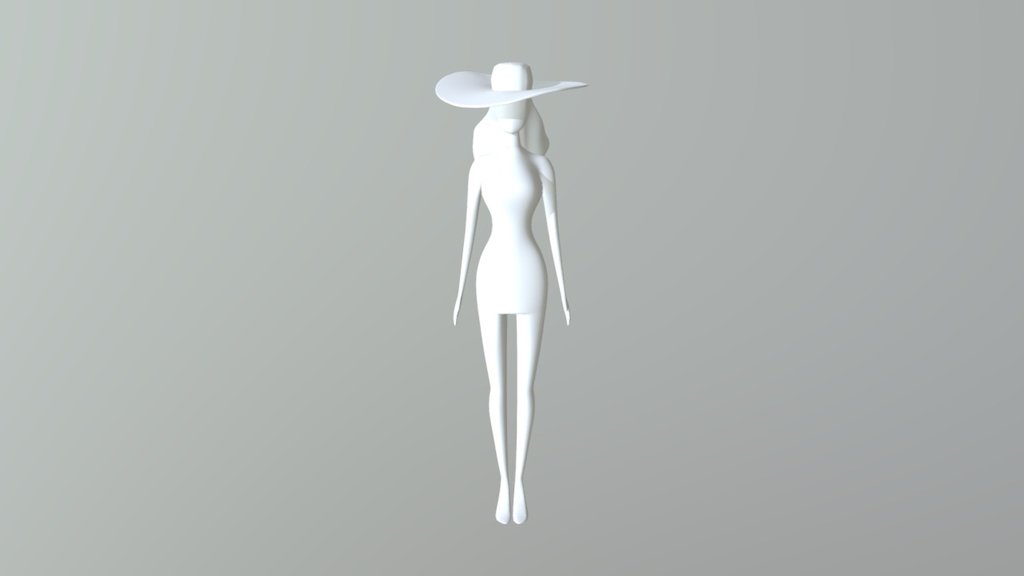 Red Girl - 3D model by KhoaPham [b765082] - Sketchfab