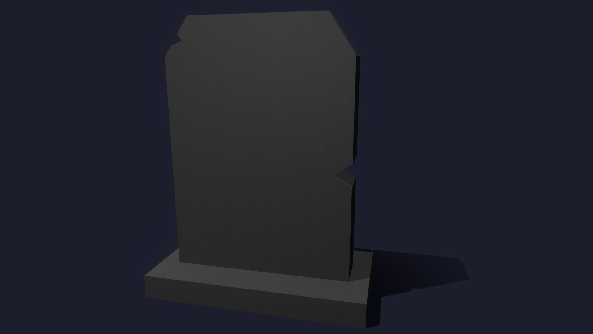 Low Poly Tombstone - Download Free 3D model by AscoreDev (@dumbailly ...