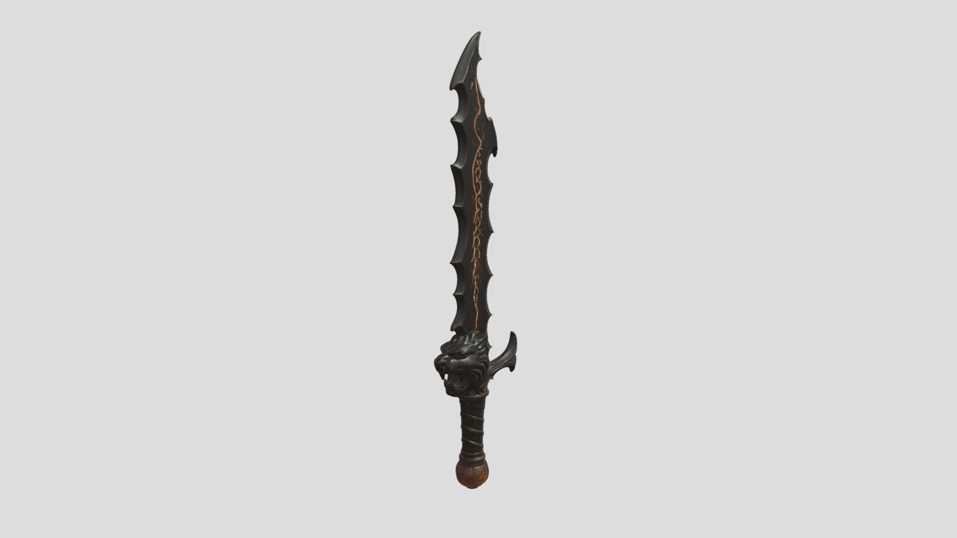 Mystic Sword - 3D model by kobra22 [b7667c4] - Sketchfab