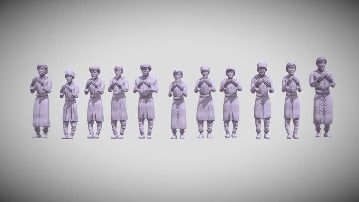 Prayer 3D models - Sketchfab