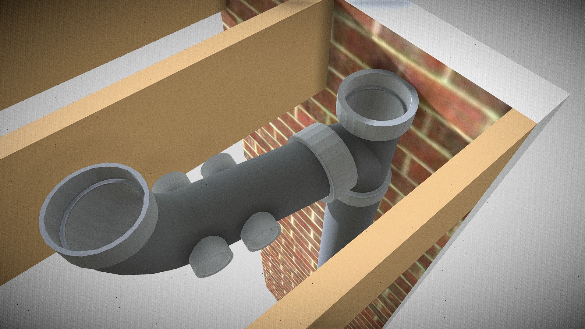 Ideal bent plumbing - 3D model by matrixgc [b766b82] - Sketchfab