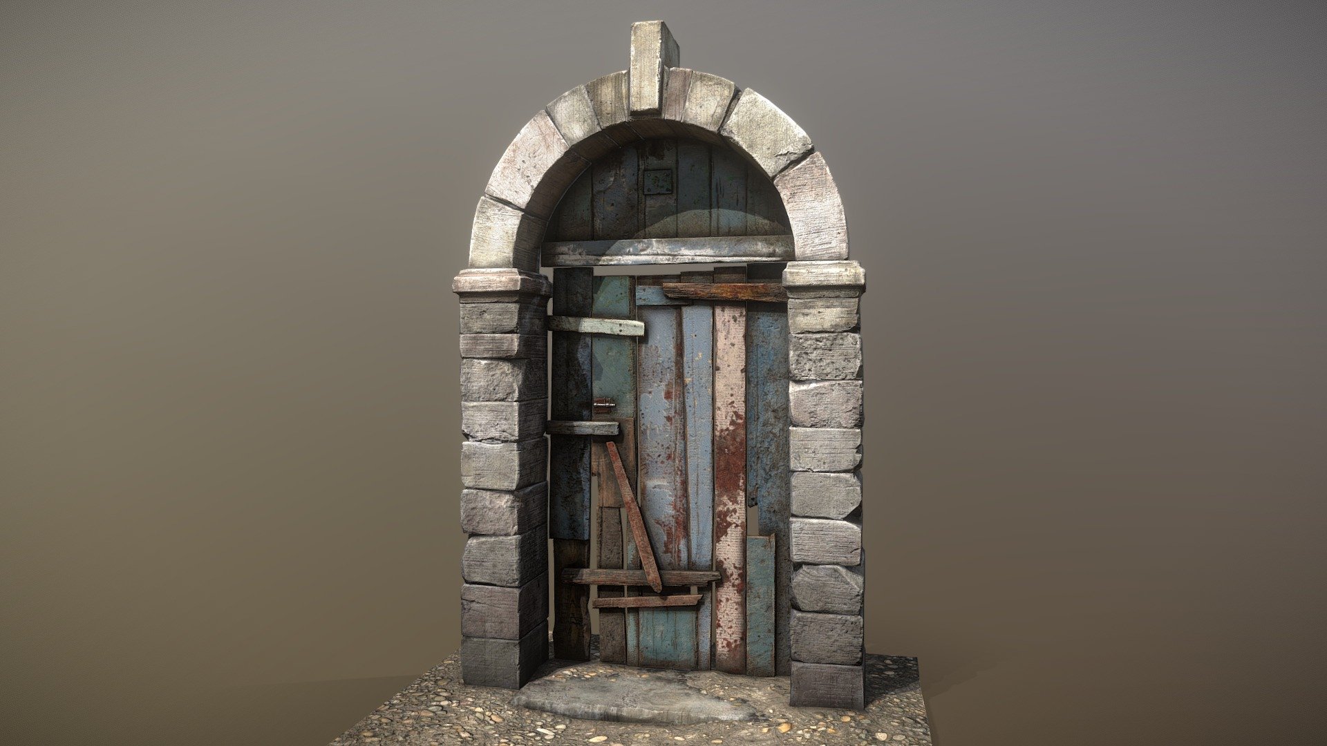 The Door - 3D model by Fomen (@fomenko) [b7680aa] - Sketchfab