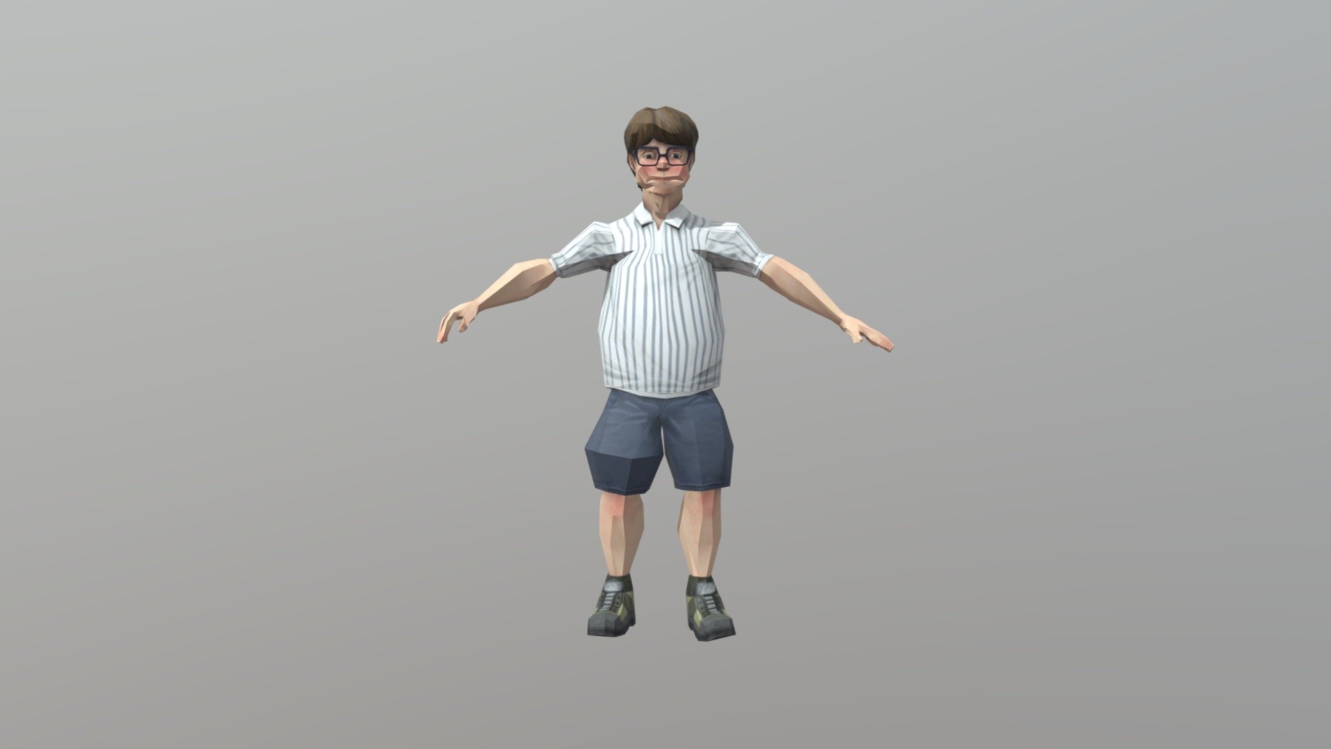 Ice scream mike fat - Download Free 3D model by Waylon13 [b768fcc] - Sketchfab