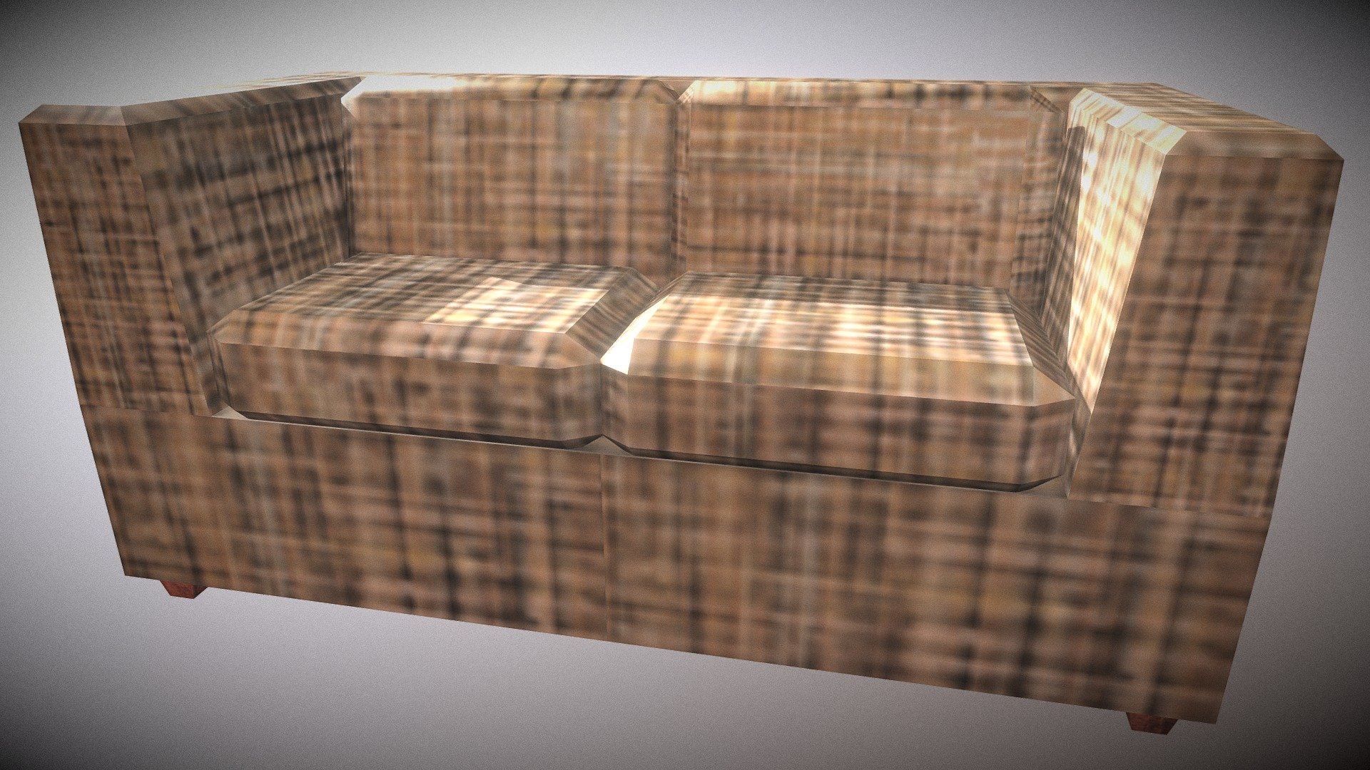 Tacky 'Couch' Household Props Challenge Day 13 - 3D model by Skywolf ...