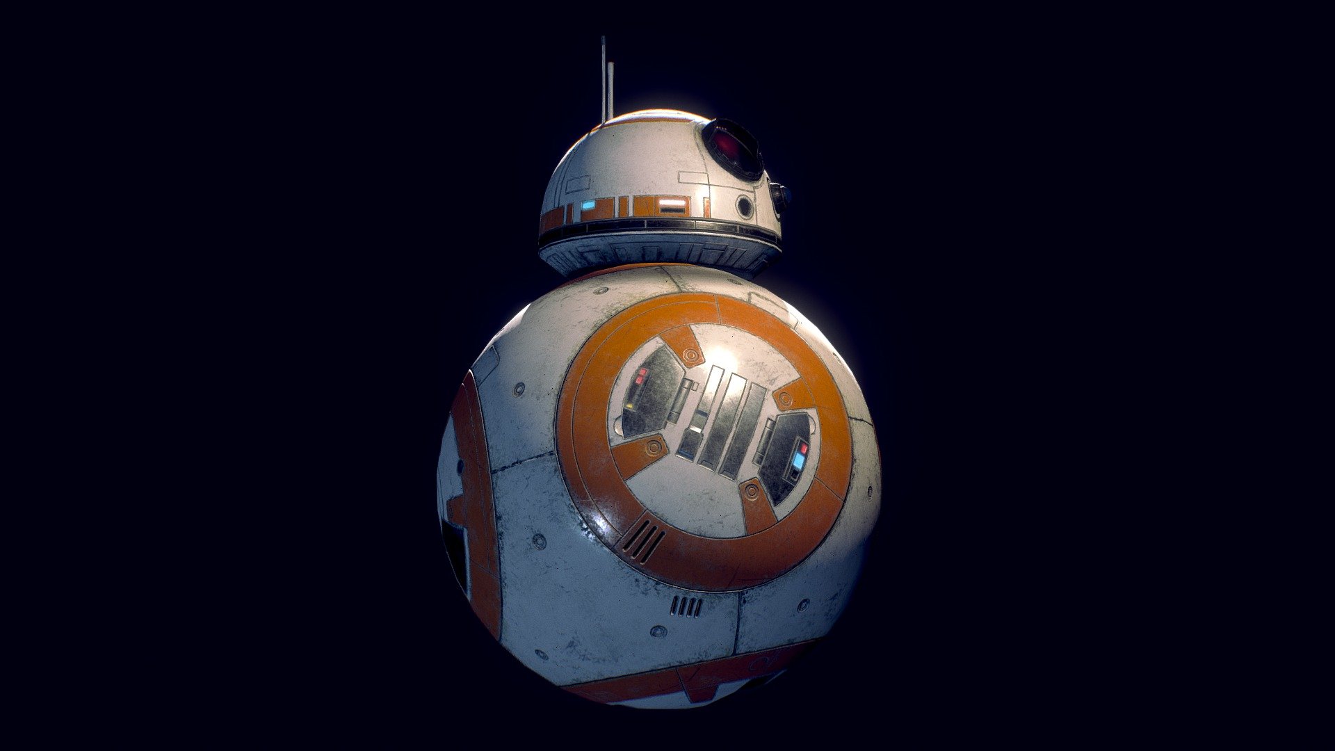 BB8-FanART - 3D model by Yenming [b76c4a3] - Sketchfab