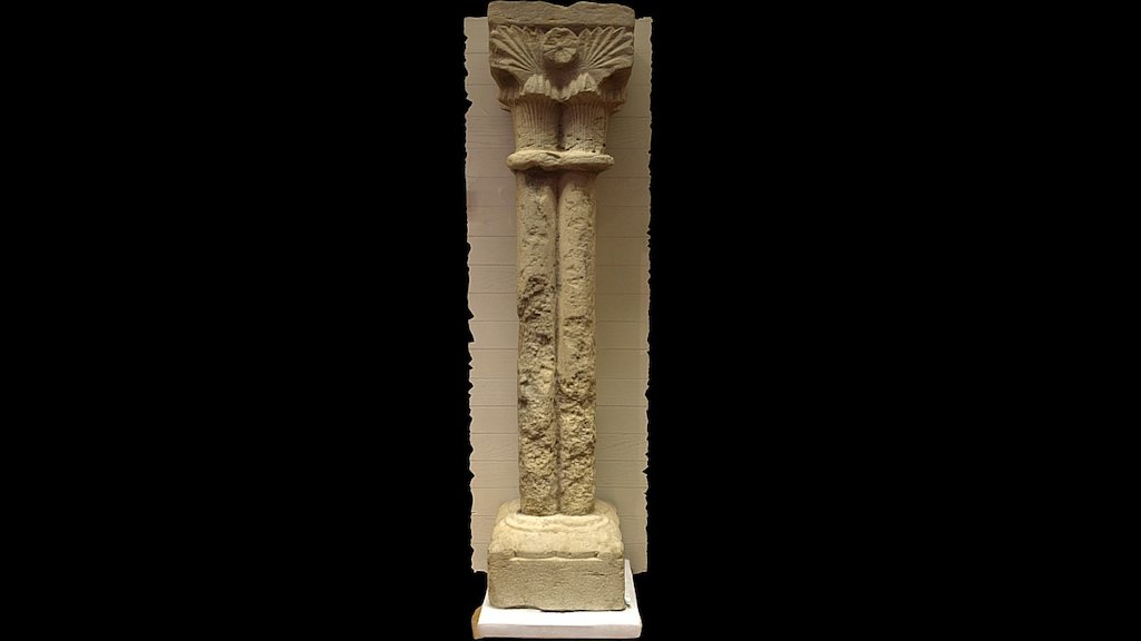 Capitel, fuste y columna - Download Free 3D model by egiptologo91 ...