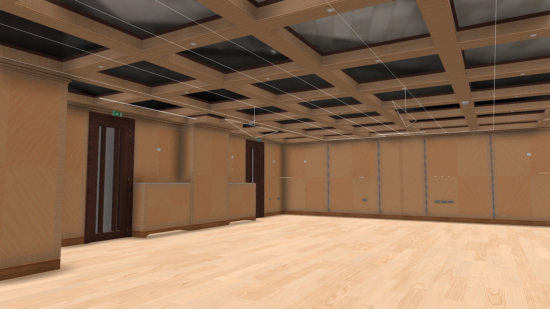 The Connaught Hotel Maple Room - Buy Royalty Free 3D model by Vlad ...