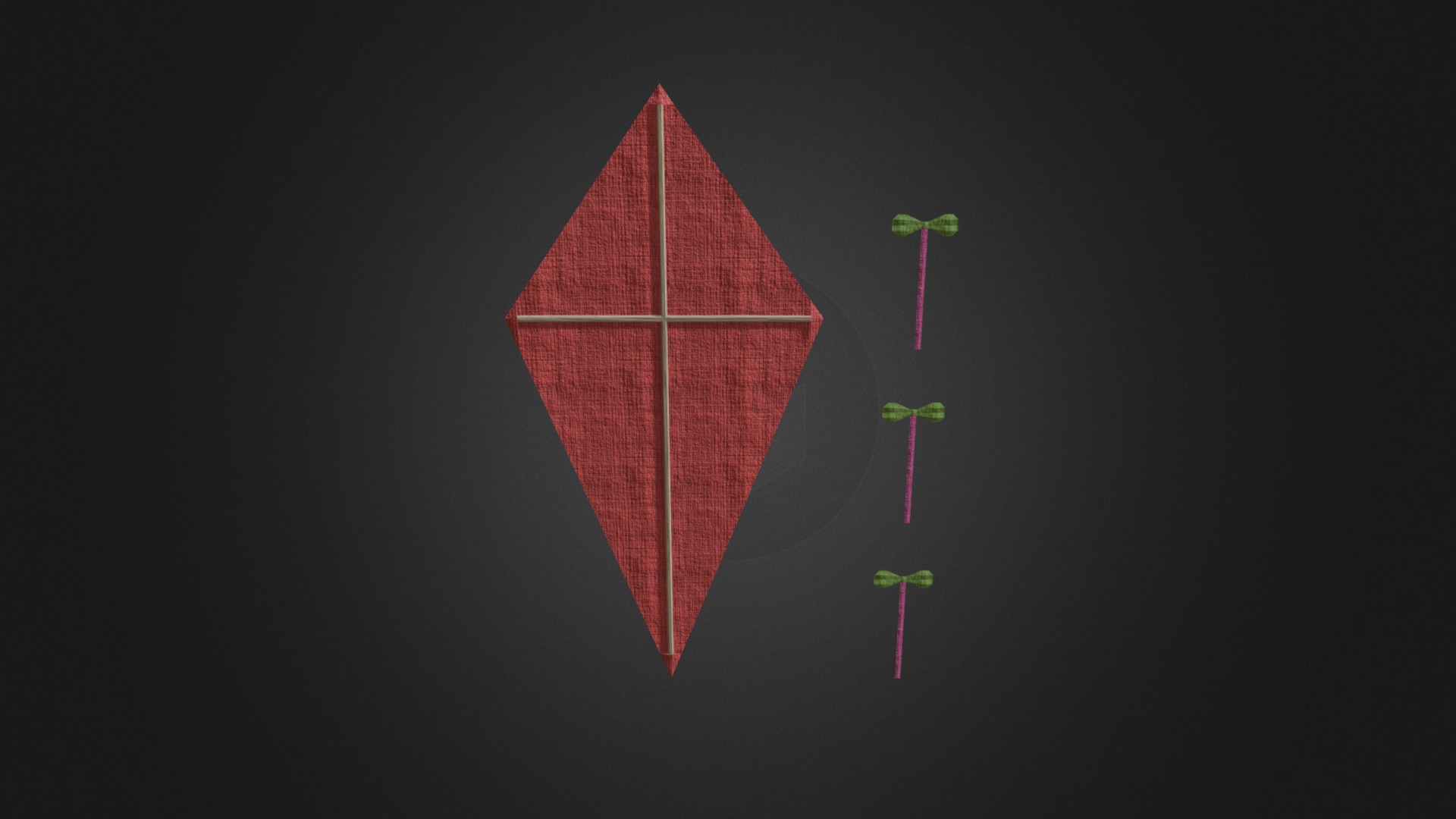 Kite - 3D model by Daniel Wilson (@rowdy92) [b76e72c] - Sketchfab