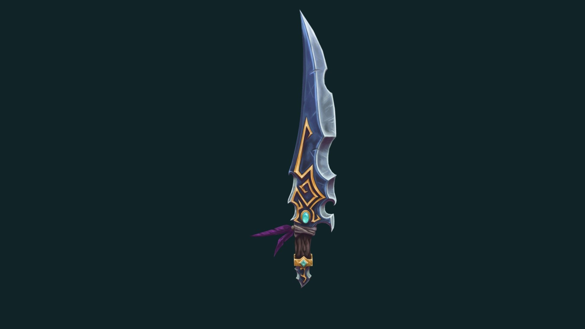 [Student Work] Epic Sword Model - 3D model by Mallow19 [b76f4d6 ...