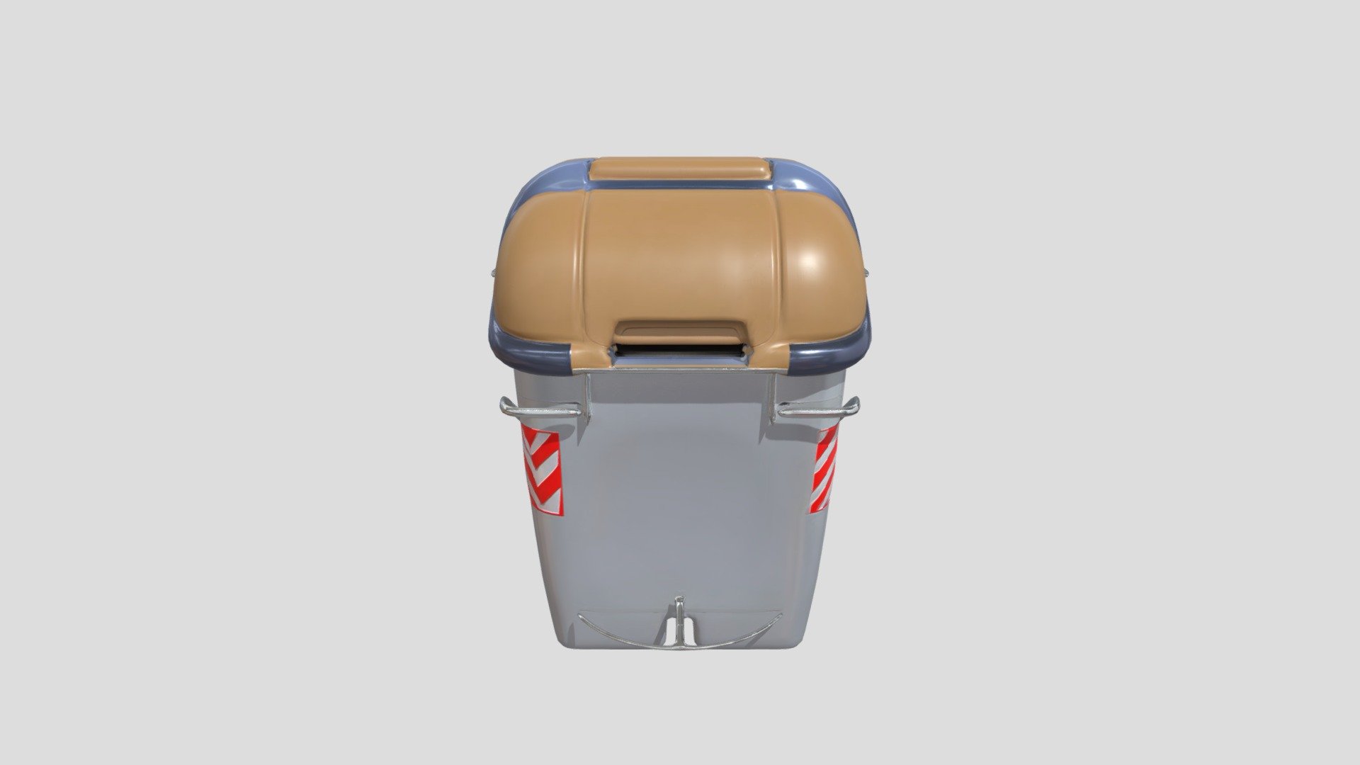 Outdoor waste disposal container - 3D model by civile-icf [b76f93a ...