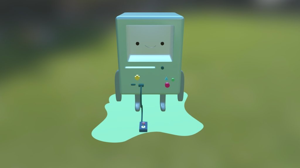 BMO Adventure Time - 3D model by Justine Depape (@JustineDepape ...