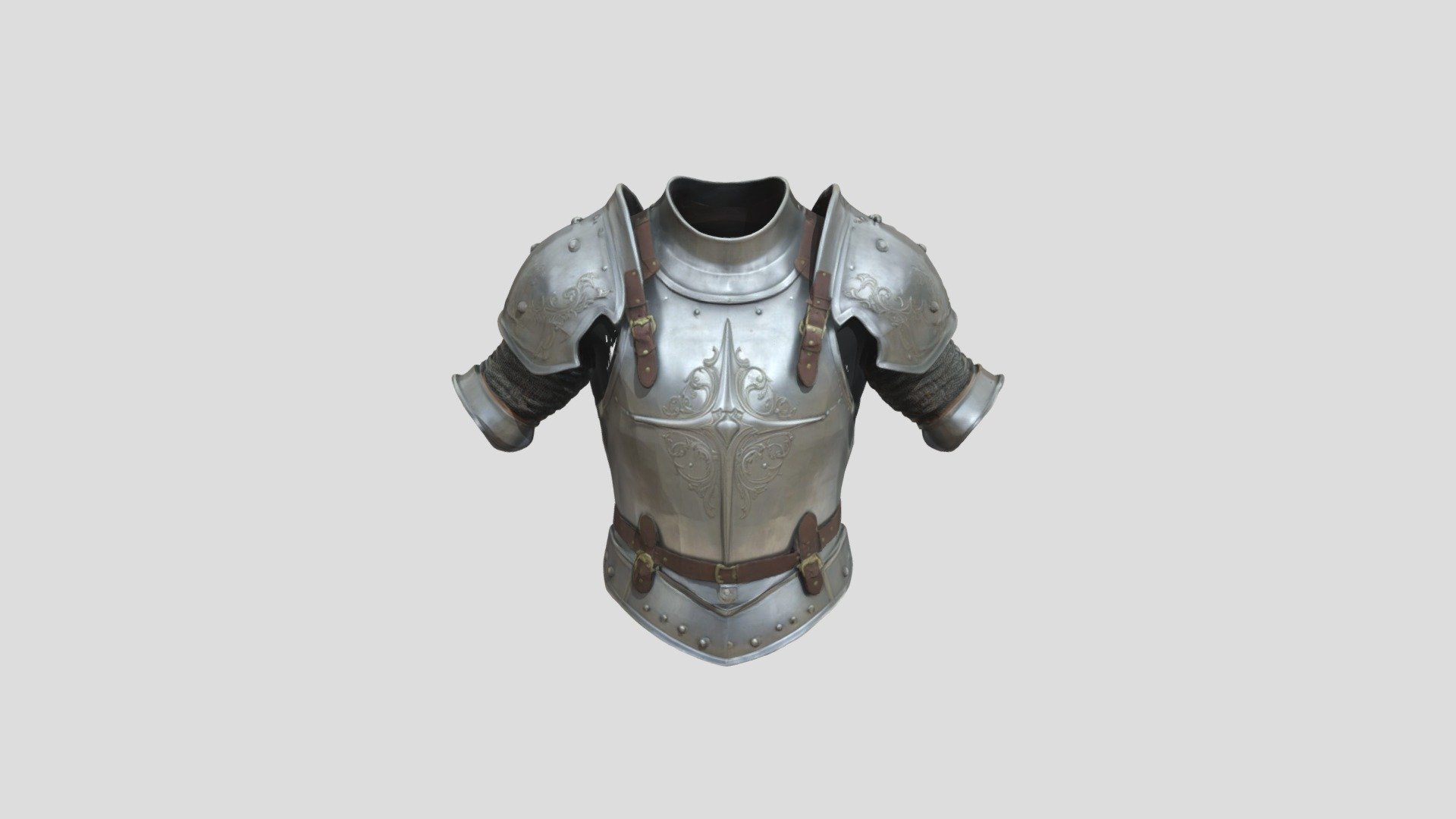 Medieval chestplate - 3D model by harel.goldshtein [b77179c] - Sketchfab