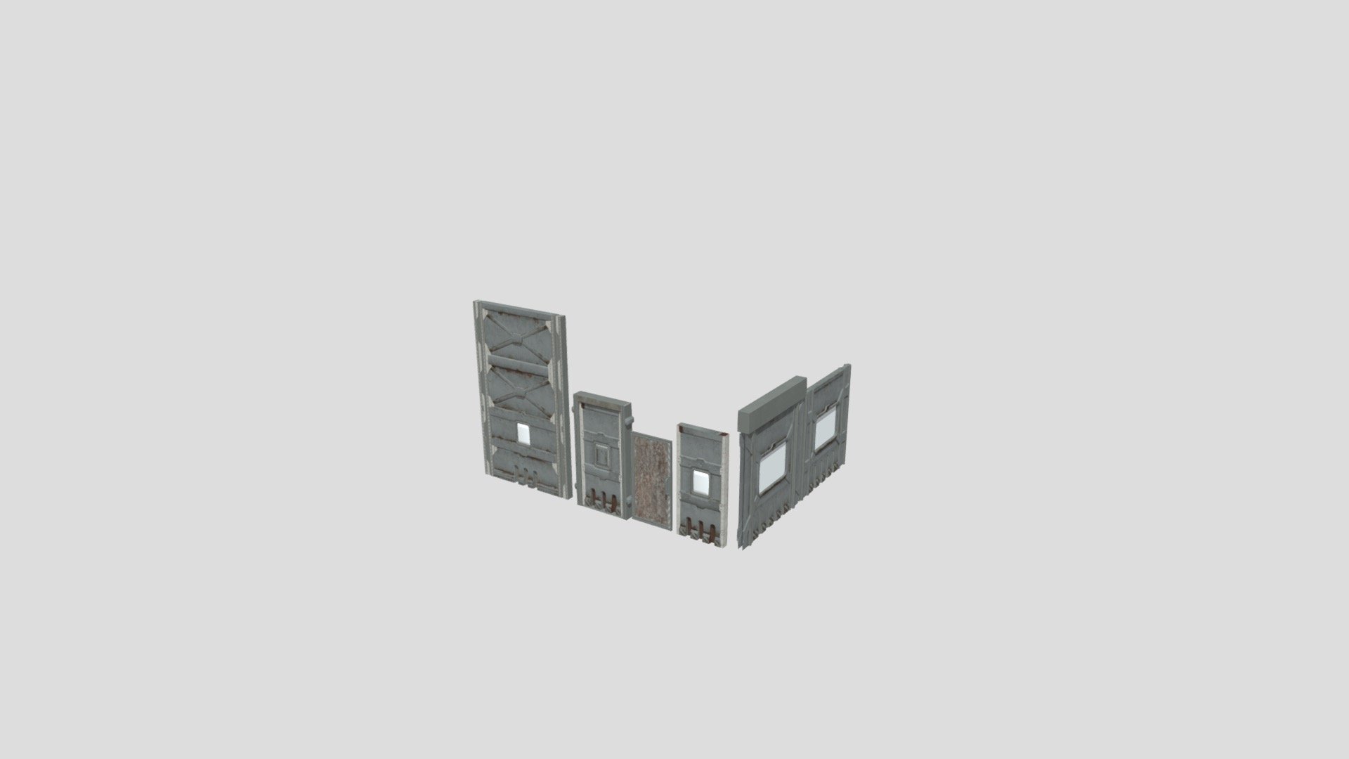 Poppy Playtime 4 Ending Doors - Download Free 3D model by HORROR HAVEN ...