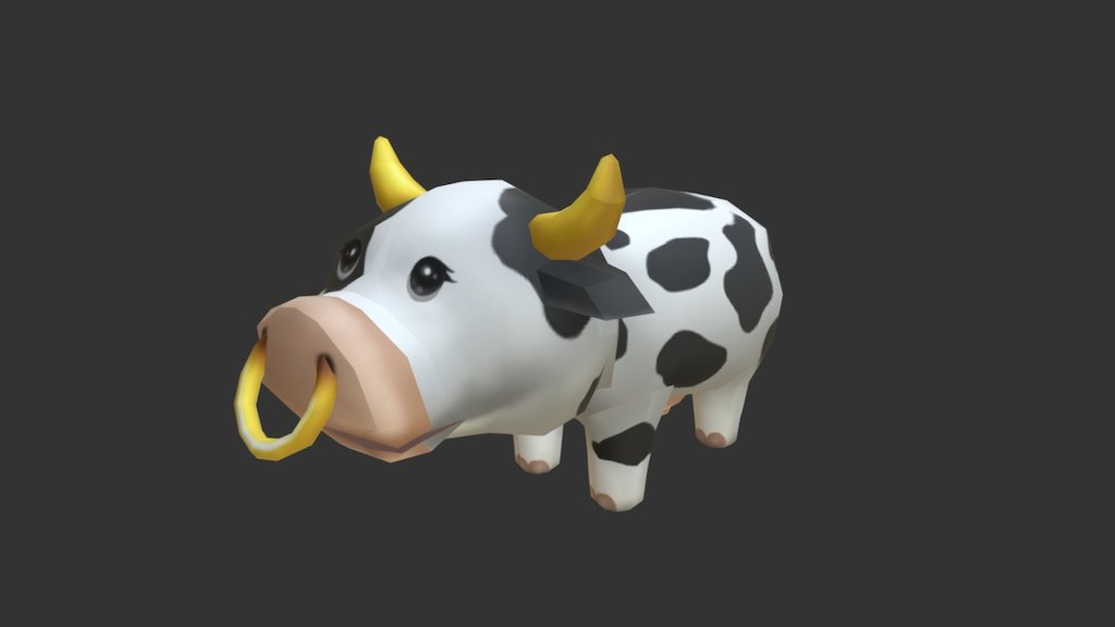 Cattle - 3D model by YOURS (@double2) [b77268f] - Sketchfab