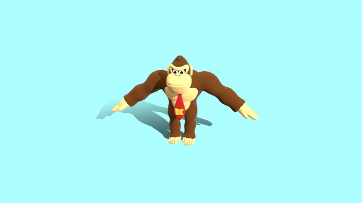 Donkey-kong 3D models - Sketchfab