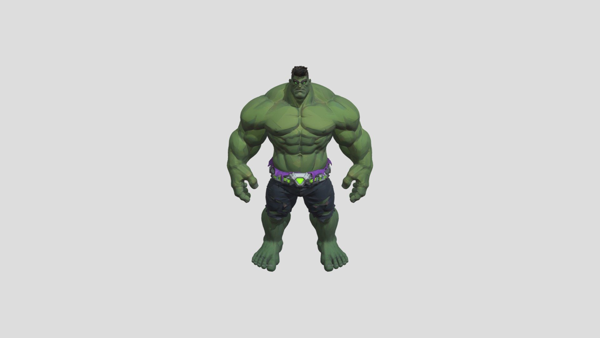 Marvel_Rivals_Hero_Hulk_A.k.a_Base_Hulk - Download Free 3D model by ...
