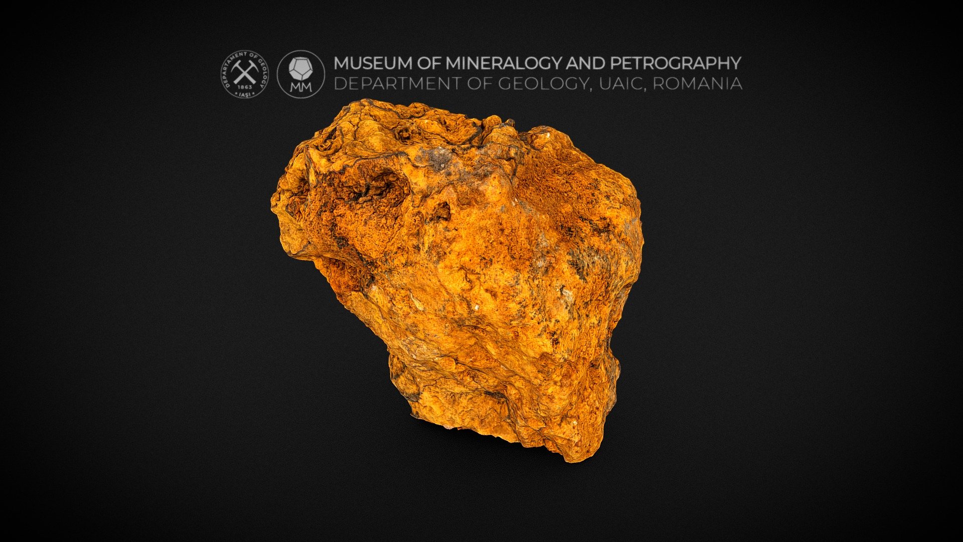 Y is for Yellow ochre rock - 3D model by Museum of Mineralogy and ...