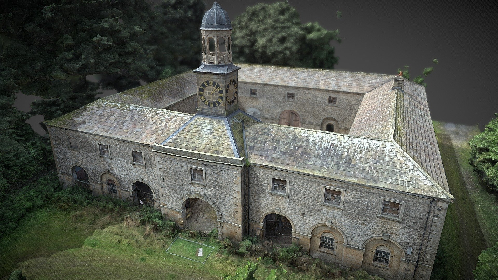 MARSKE_HALL_STABLES - 3D model by Ross-RiVR.uk [b7748cc] - Sketchfab