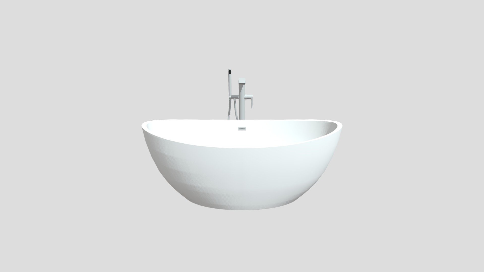 Island bath - Download Free 3D model by 1-3D.com [b775203] - Sketchfab