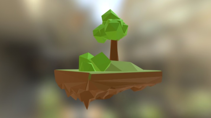 Floating-island - Download Free 3D model by sirkitree [b776c04] - Sketchfab