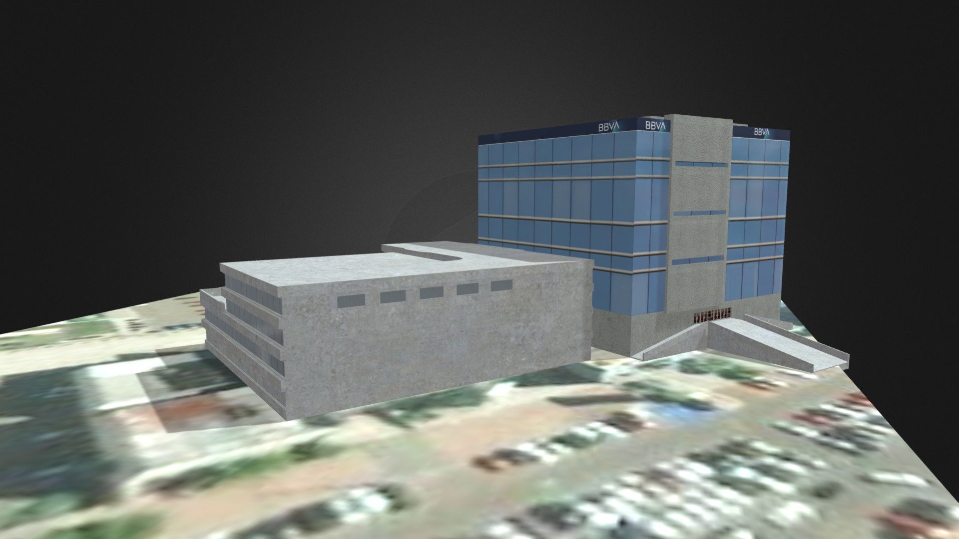 BBVA Building Plaza Tijuana - 3D model by Marco.Esquivel [b77937c ...