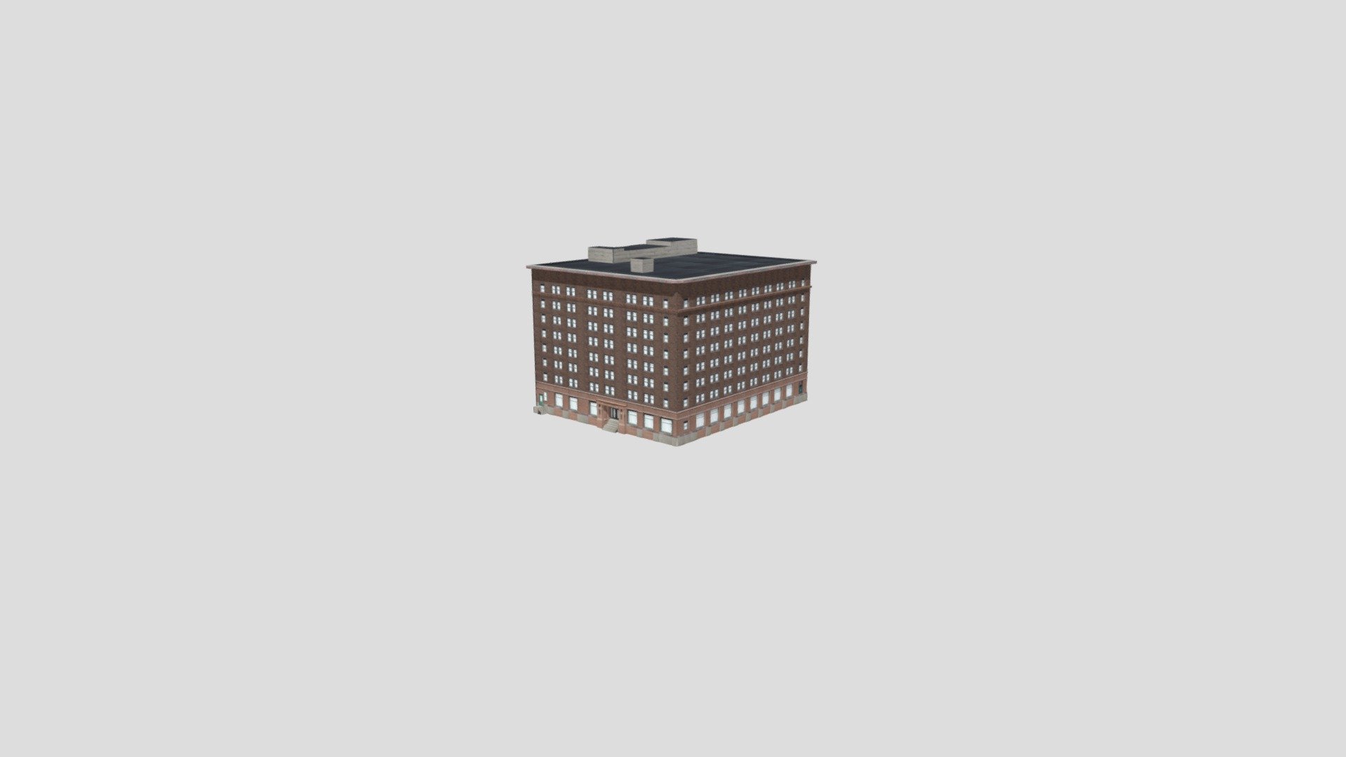 Fur-Tex Building - Download Free 3D model by hamma085 [b779cf9] - Sketchfab