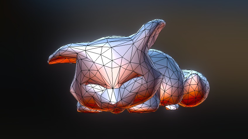 Sleepy Fox - Triangle - 3D model by DiablorotH [b77a7a8] - Sketchfab